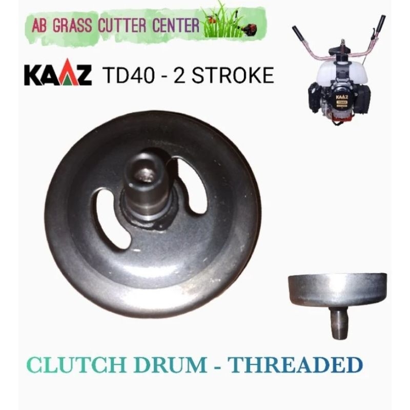 CLUTCH DRUM KAWASAKI TD40 THREADED TYPE TD40 GRASS CUTTER BRUSH CUTTER ...
