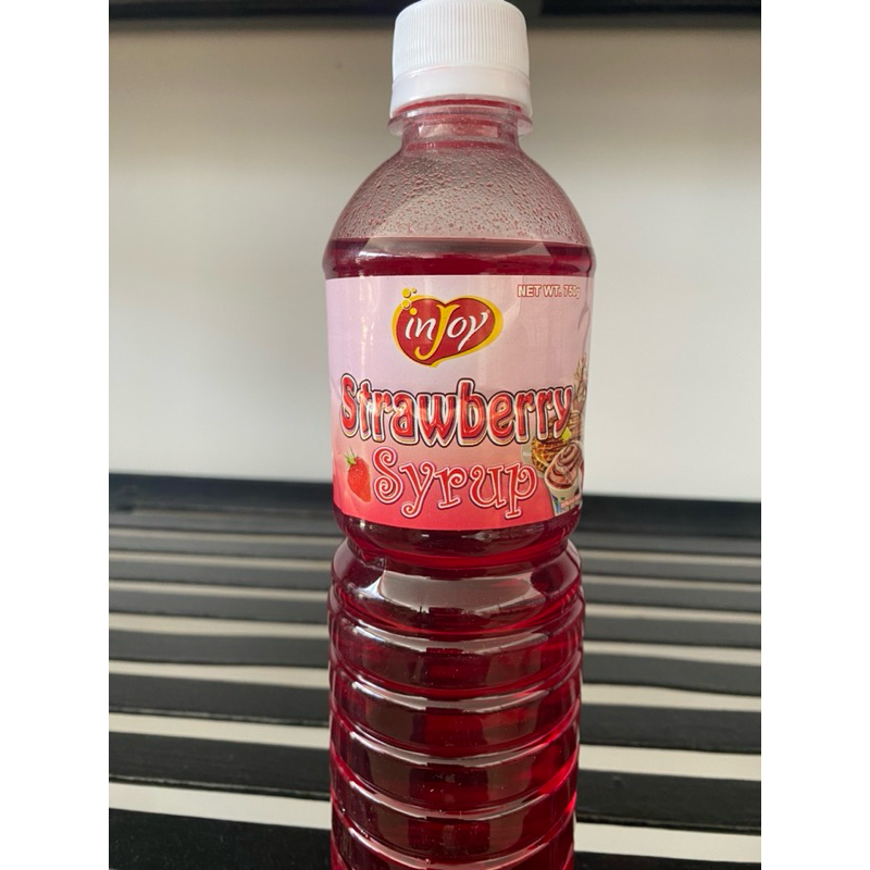 Injoy StrawBerry Syrup 750g | Shopee Philippines