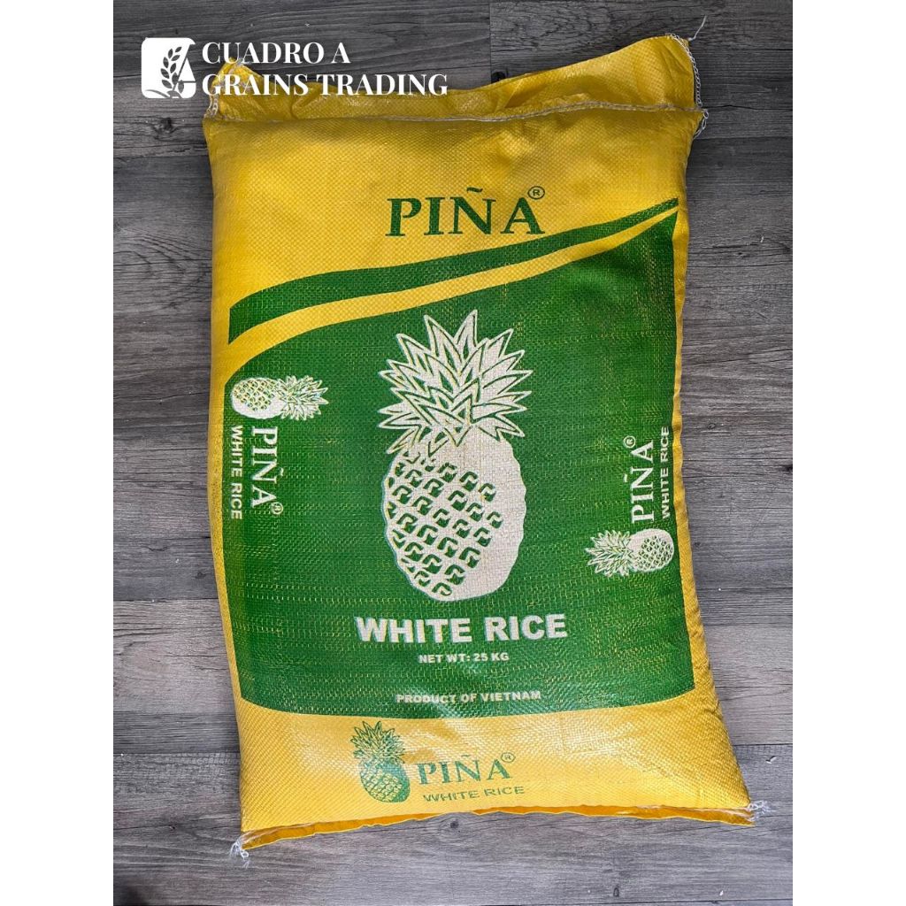 Pina White Rice Bigas 25 kilos sack | Shopee Philippines