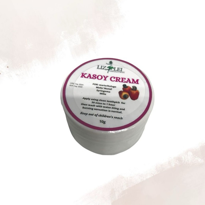 Kasoy Cream warts remover/para sa Kulugo, Nunal na malaki, Syringoms ...