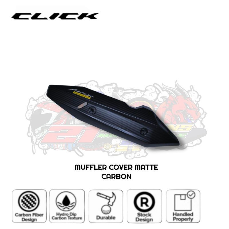 Honda Click Muffler Cover / Heatguard | Shopee Philippines