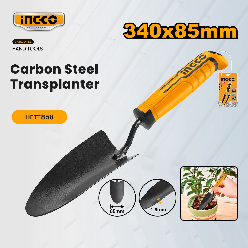 Ingco Gardening Transplanter Trowel HFTT858 IHT | Shopee Philippines