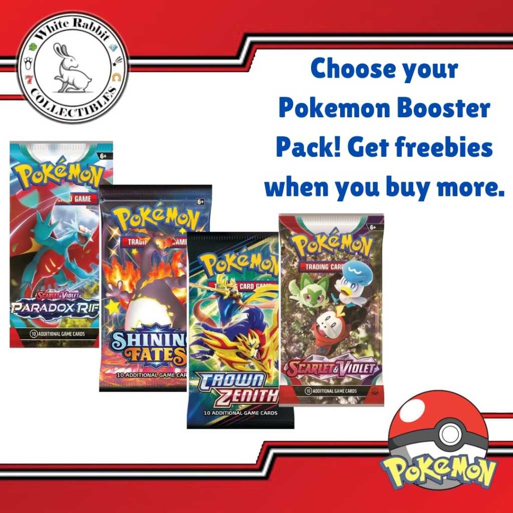 [Pokemon] [Card] Booster Packs | Shopee Philippines