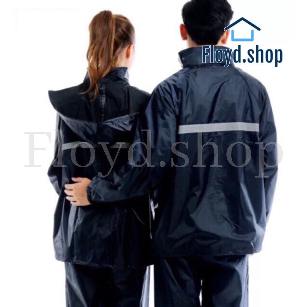 FLOYD.SHOP Raincoat UNISEX Women Men Jacket Pants Set Adult Rain Thick ...