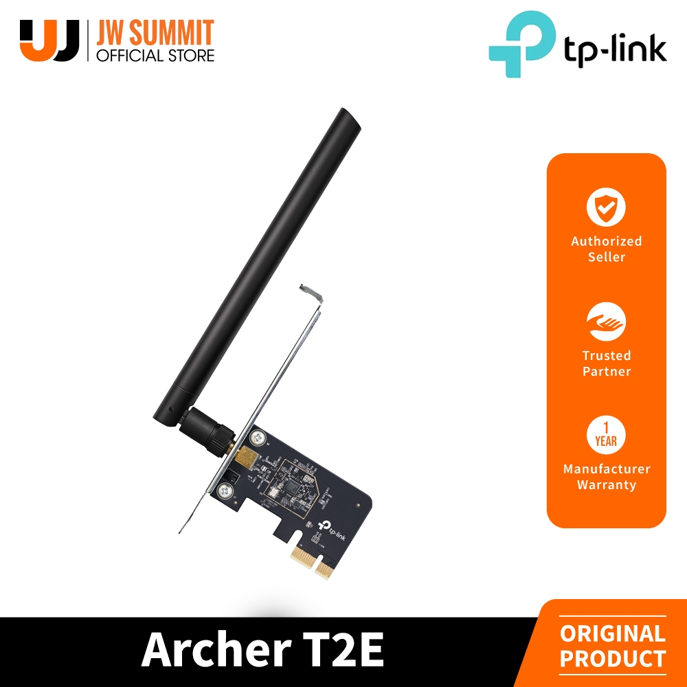 TP-Link Archer T2E AC600 Wireless Dual Band PCI Express Adapter ...