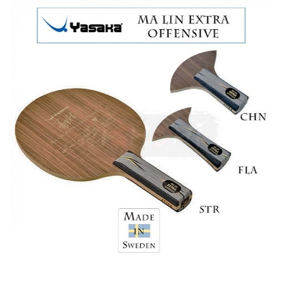 Penhold FL ST Yasaka Ma Lin Extra Offensive Sweden Extra & Sweden Classic table tennis blade ...