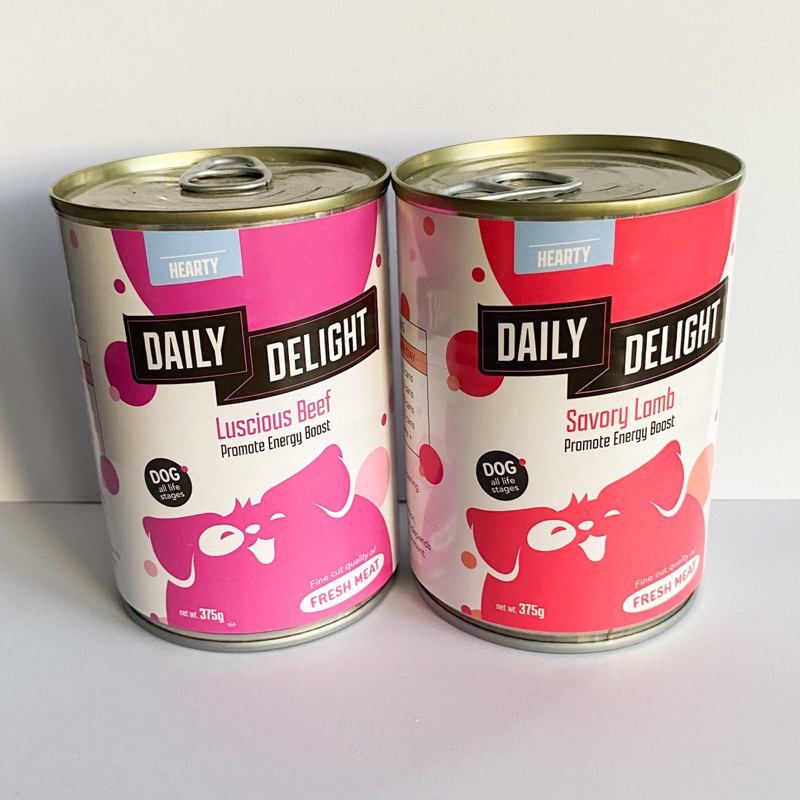 Daily Delight Wet Dog Food in Can 375g | Shopee Philippines