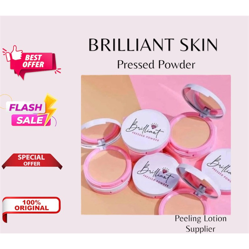 Original Brilliant Skin Pressed Powder (Natural Shade) | Shopee Philippines