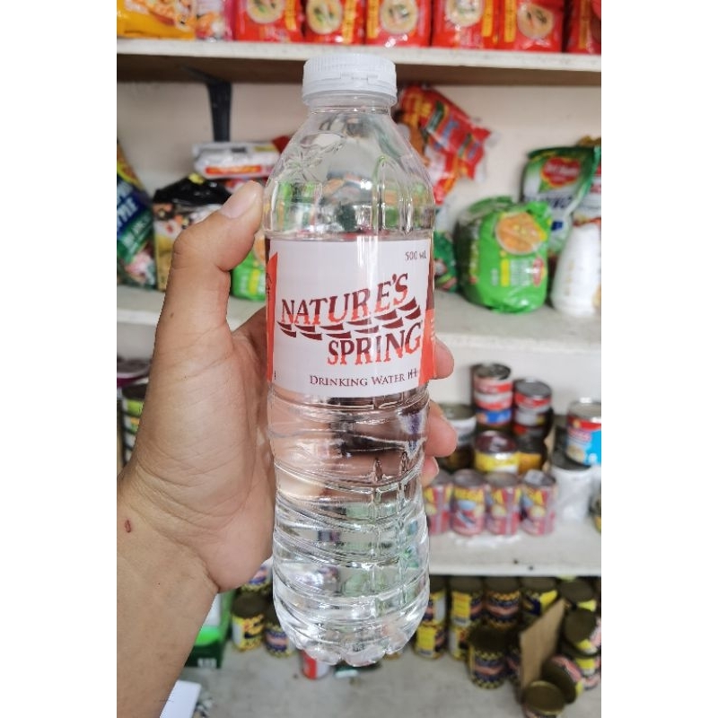 Nature's Spring Drinking Water PH9 1000ml and 500ml | Shopee Philippines