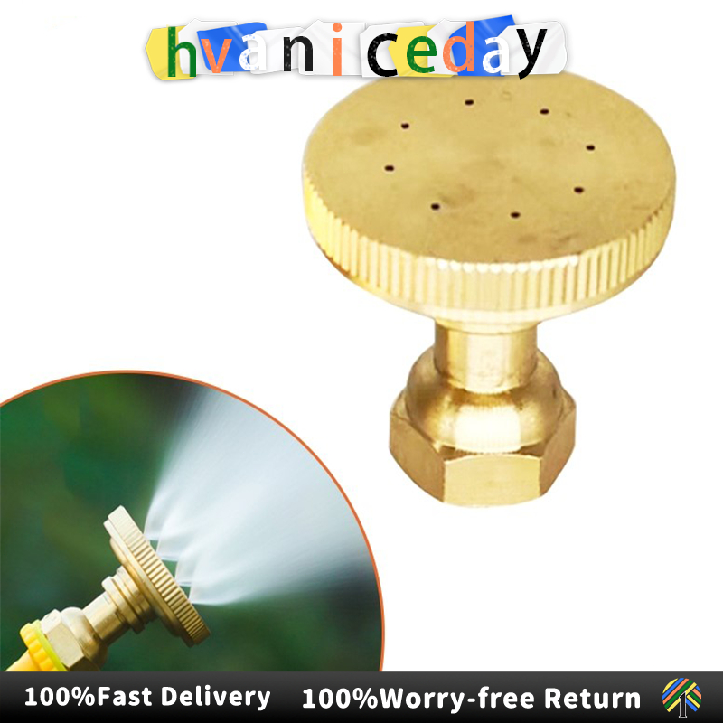 8 Hole Brass Misting Spray Nozzle Adjustable Straight Vegetables and ...