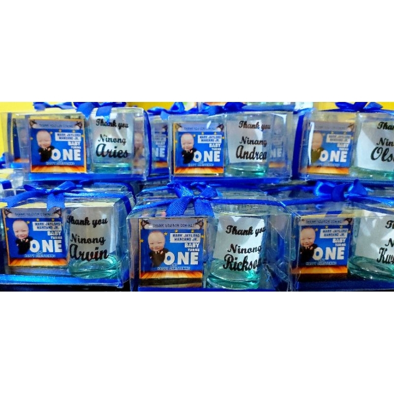 Shot Glass Souvenirs Christening Souvenirs Baptismal Souvenirs Wedding Souvenirs Debut Souvenirs