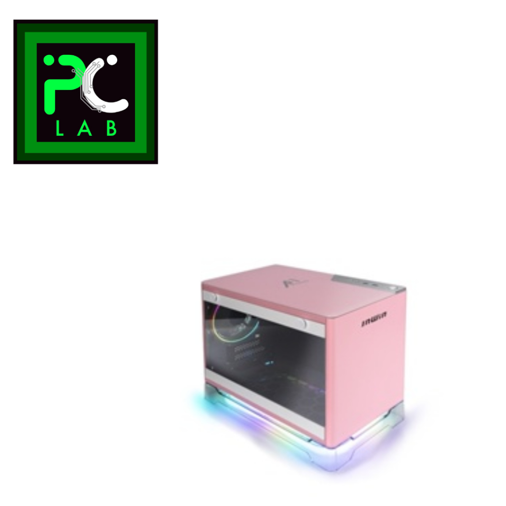 Inwin A1 Prime Mini-ITX Tower with 750w P75F 80+ Gold PSU & 2 ARGB Fans ...