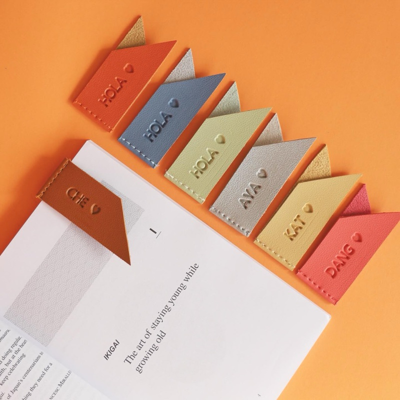 Personalized Leather Bookmark #HolaCraftShop | Shopee Philippines
