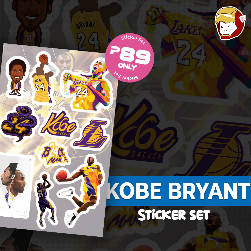 NBA | Kobe Bryant | Vinyl Stickers | Shopee Philippines