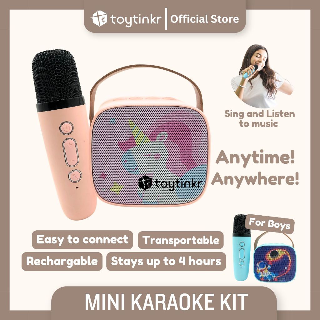 Mini Karaoke Kit by Toytinkr | Shopee Philippines