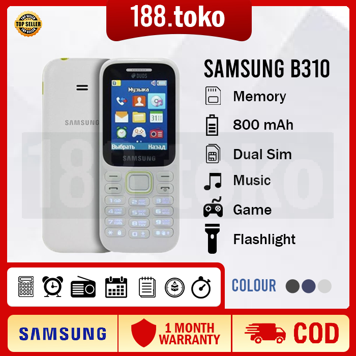 SAMSUNG B310E Phyton Dual Sim WITH WARRANTY | Shopee Philippines