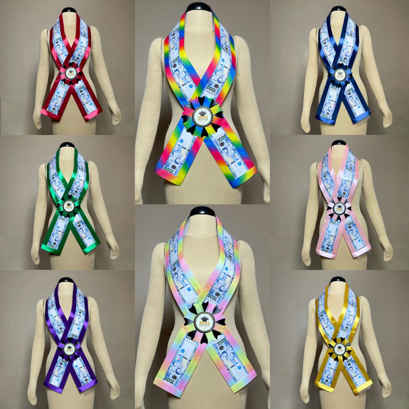 10 Bills Money Lei | Money Sash | Money Garland for Graduation | Shopee ...