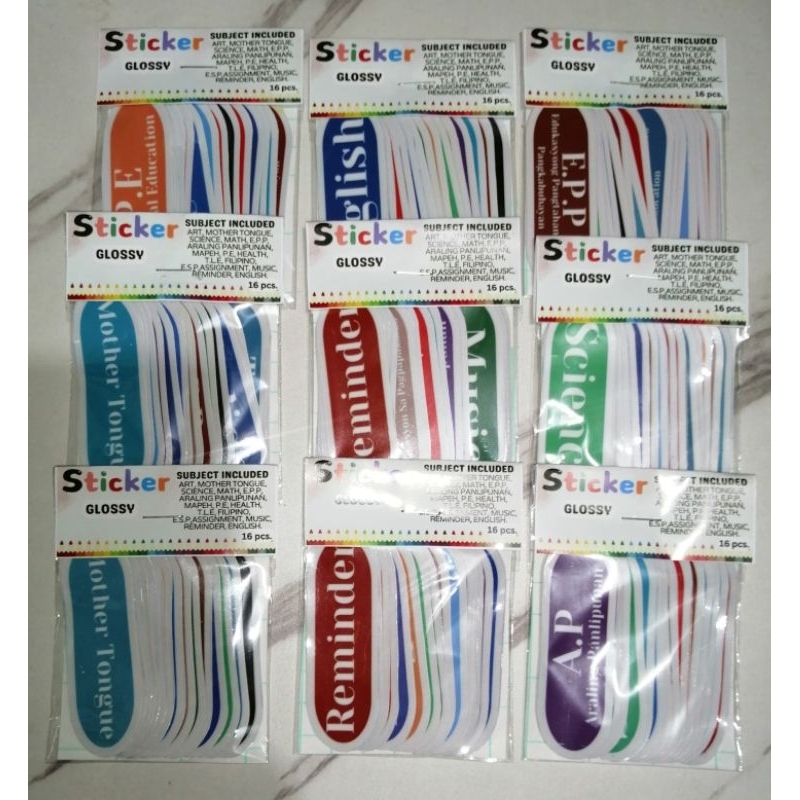 NOTEBOOK SUBJECT LABEL STICKER(VINYL STICKER)(WATER PROOF) | Shopee ... NOTEBOOK SUBJECT LABEL STICKER(VINYL STICKER)(WATER PROOF) | Shopee ...