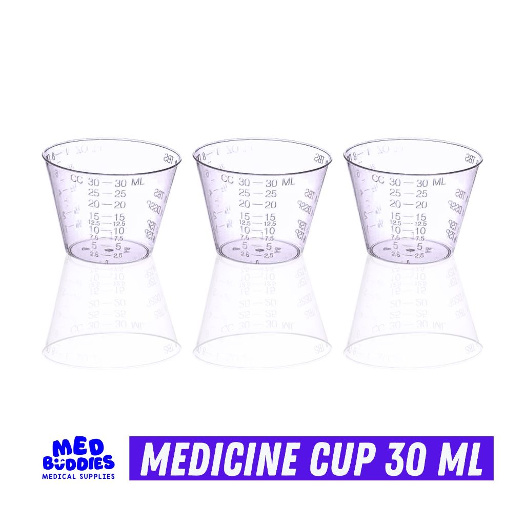 Medicine Cup 30 mL | Measuring Cup Plastic Type | Topcare | Per Piece ...