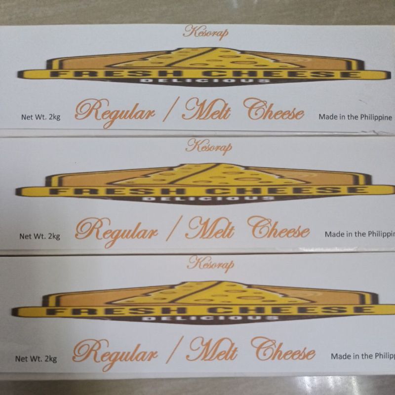 Regular Cheese Kesorap 2kg | Shopee Philippines