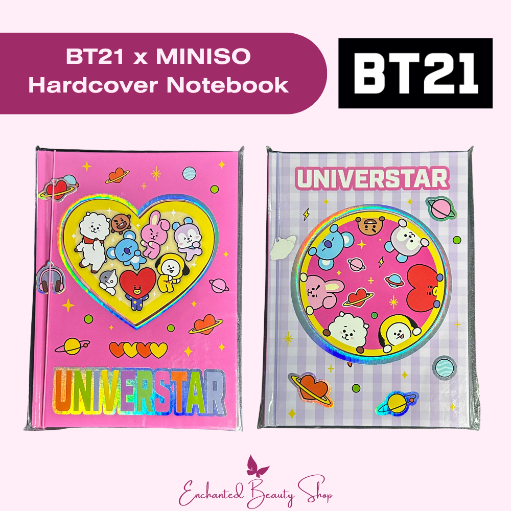 BT21 x MINISO Hardcover Notebook | Shopee Philippines