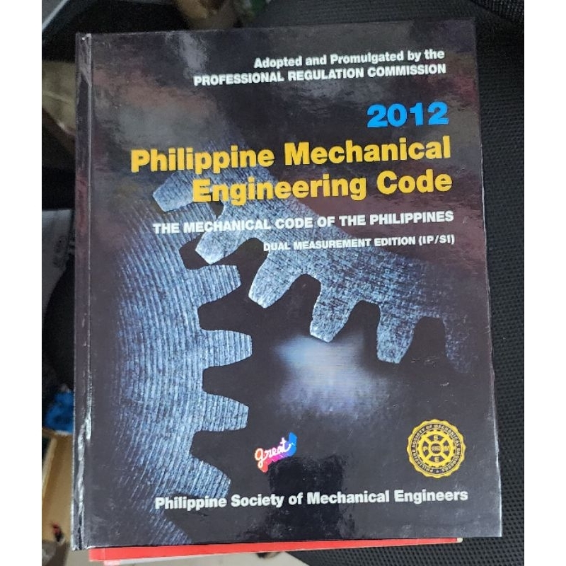 Philippine Mechanical Engineering Code | Shopee Philippines