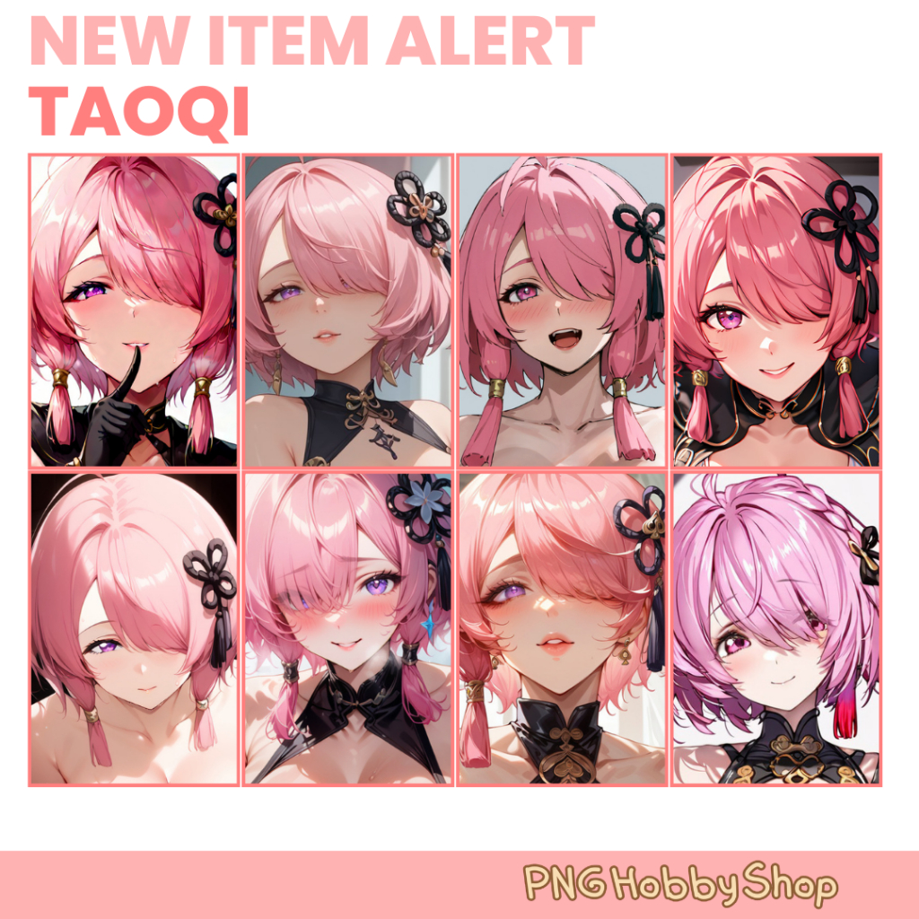 Taoqi Wuthering Waves Anime Photocard and Keychain - PNG Hobby Shop ...