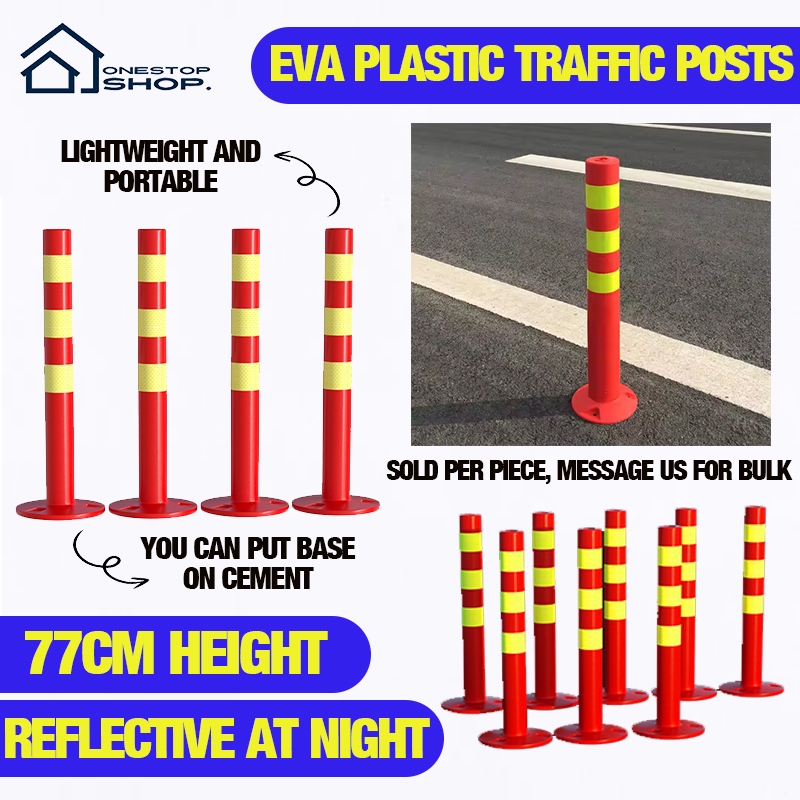 Traffic Posts for Road Safety and Parking Areas Made of EVA Plastic ...