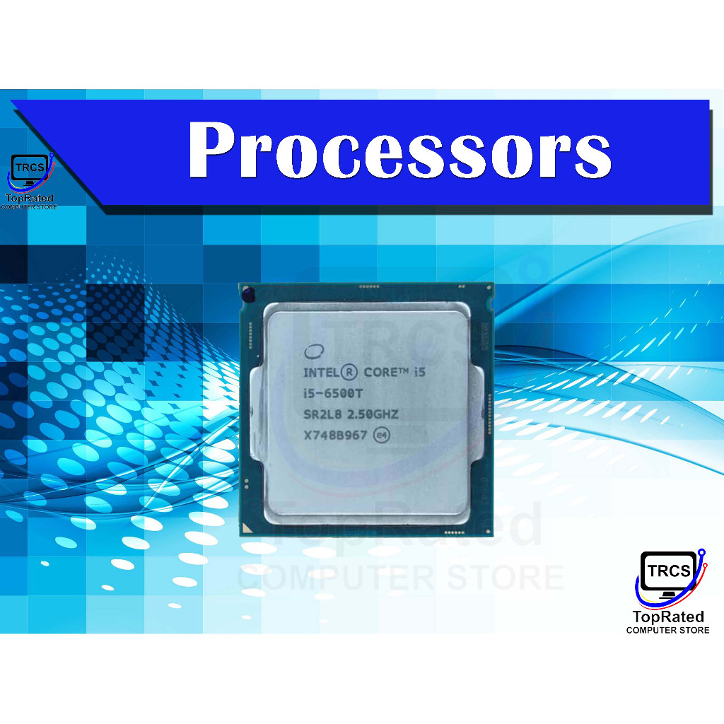 Intel i3-4160T i3-6100T, i5-6500T, i5-8500T Processor 4th Gen, 6th Gen ...