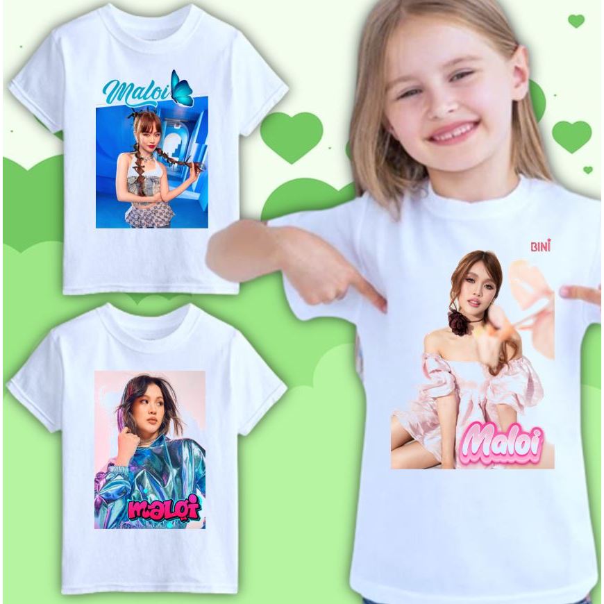 BINI MALOI KIDS T-Shirt PAMBATA ANIME GRAPHIC SHIRT 0 to 12 years old ...