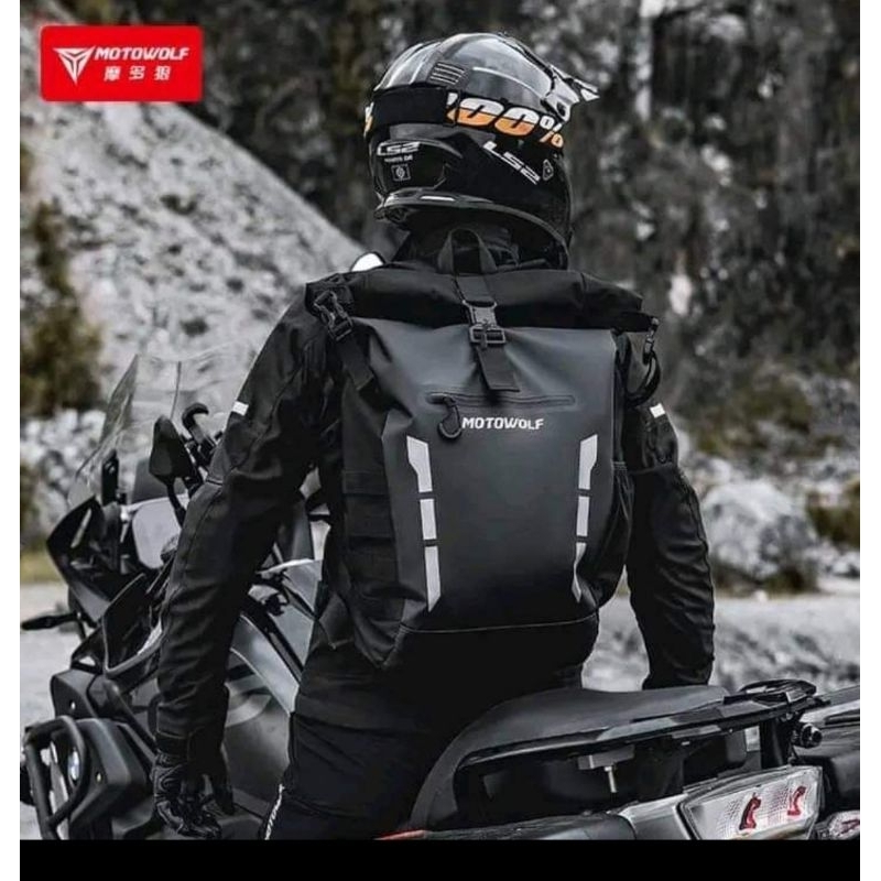Motowolf Riding Backpack waterproof bag heavy duty | Shopee Philippines