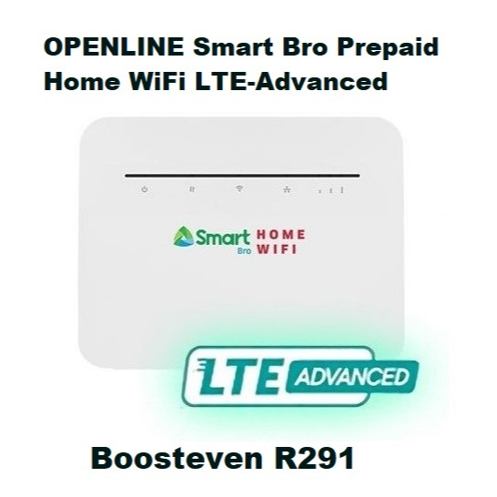 OPENLINE! SMART Bro Home WiFi LTE-Advanced CAT 6 (BOOSTEVEN R291) | Shopee Philippines