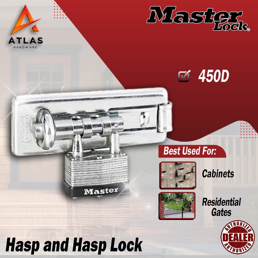 Master Lock Hasp and Hasp LOCK Original! | Shopee Philippines
