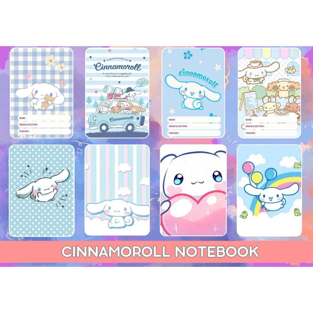 CINNAMOROLL NOTEBOOK STAPLED BY PIECE | Shopee Philippines