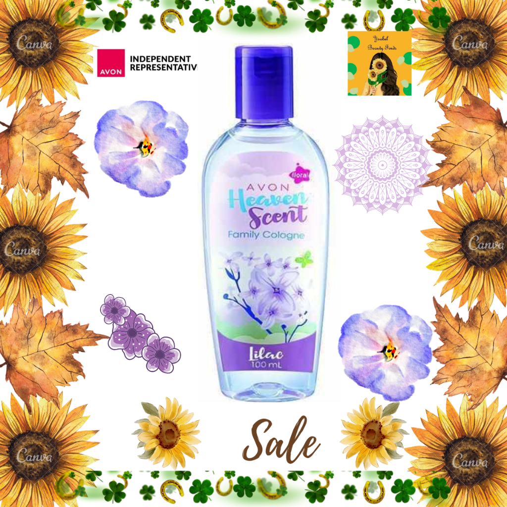Avon Heaven Scent Lilac Floral Scent Splash Cologne 100 ml By Ysabel ...