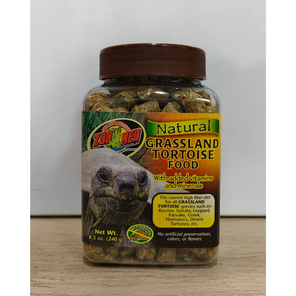 Zoo Med Grassland Tortoise Food 240g | Shopee Philippines