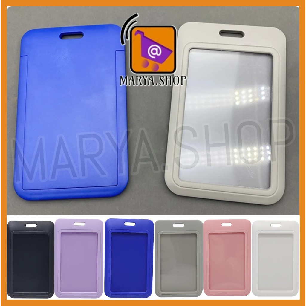 MARYA.SHOP 1pc ID Card Holder Multi-purpose Slide ABS Meteril ID Card ...