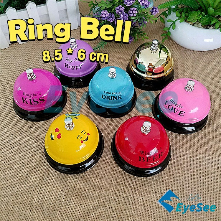EyeSee Call Bell Color Alloy Desk Kitchen Hotel Counter Restaurant Ring ...
