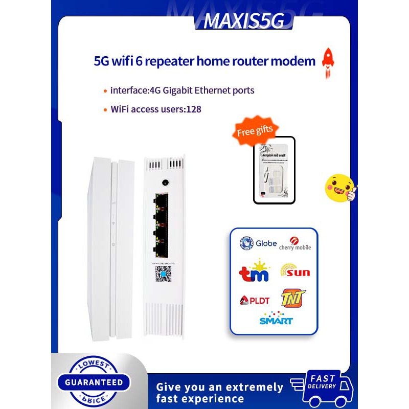 ZTE 5G CPE MC888S Sim Router Support all Sim | Shopee Philippines