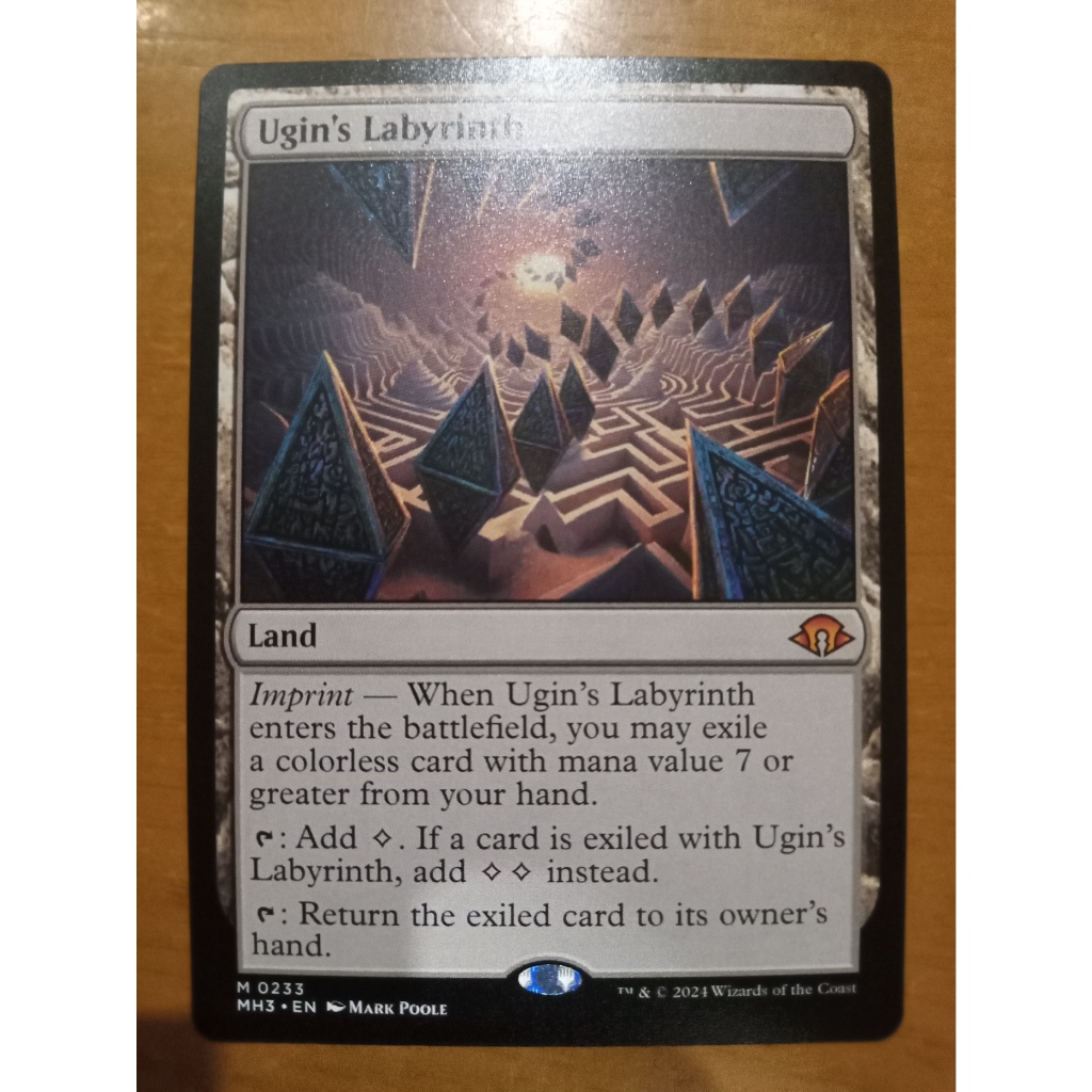 MTG Ugin's Labyrinth Mythic Modern Horizons 3 MH3 Magic the Gathering ...