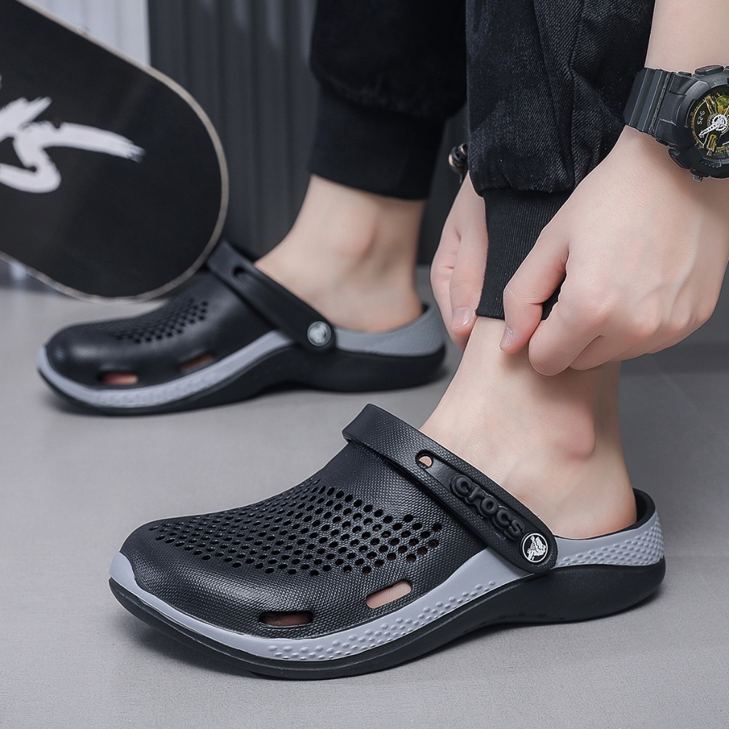Durable new sports beach non-slip Crocs for men | Shopee Philippines