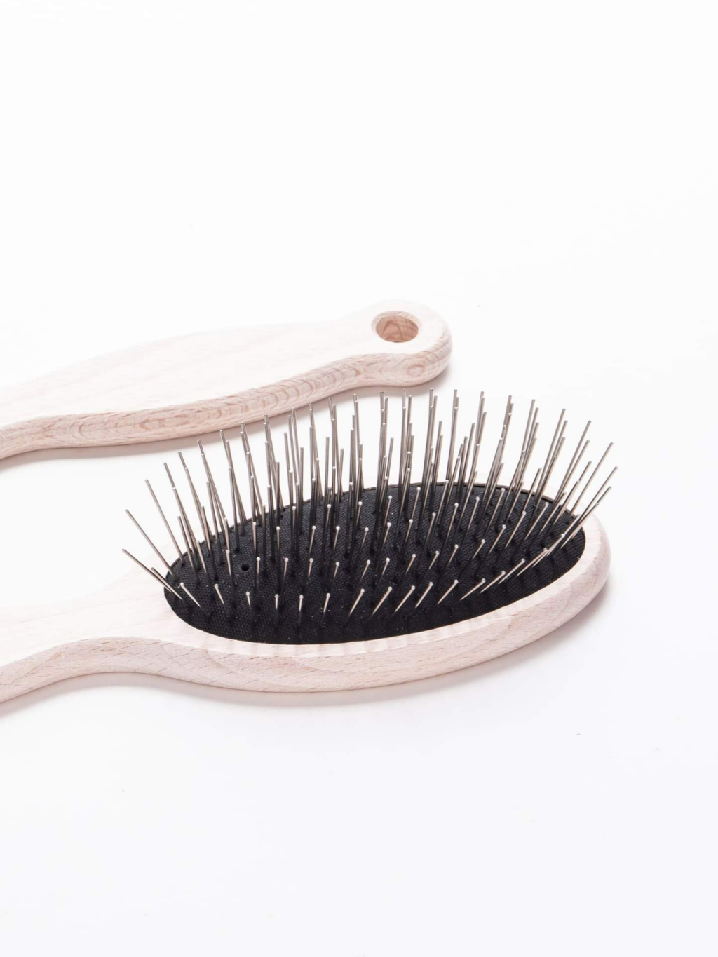#1 All Systems Wooden Handled Pin Brush ( Black Pad ) | Shopee Philippines