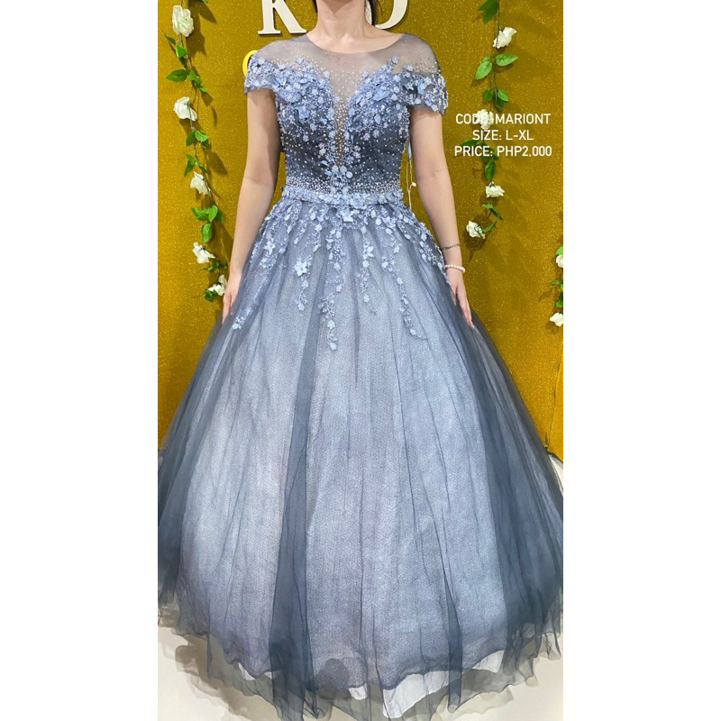 DEBUT GOWN (CODE: MARIONT) | Shopee Philippines