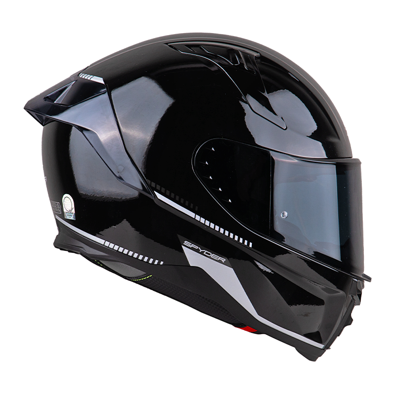 Spyder Fury PD - S0 V3 Full Face Helmet with Dual Visor (Free Clear ...