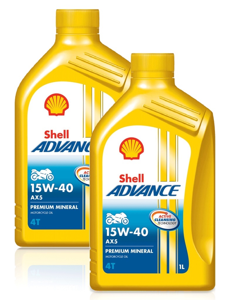 shell advance AX5 15W-40 premium mineral 1L original | Shopee Philippines