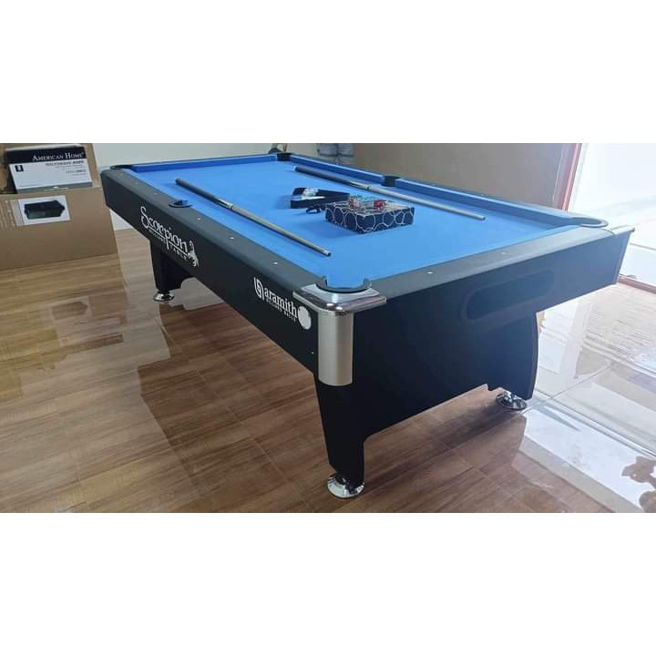 JR. BILLIARD TABLE 4X8FT. WITH ACCESSORIES / LAMESA NG BILYARAN NA JR ...