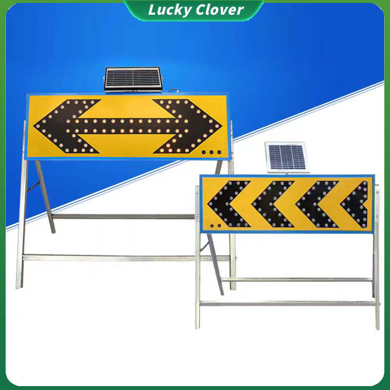 Solar Energy Guide Sign Arrow Light Construction Indicator Light Arrow ...