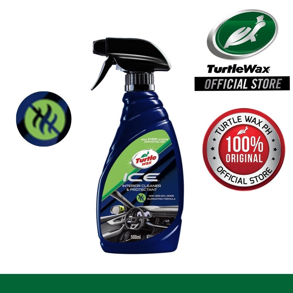 Turtle Wax ICE Interior Cleaner & Protectant T484W | Shopee Philippines