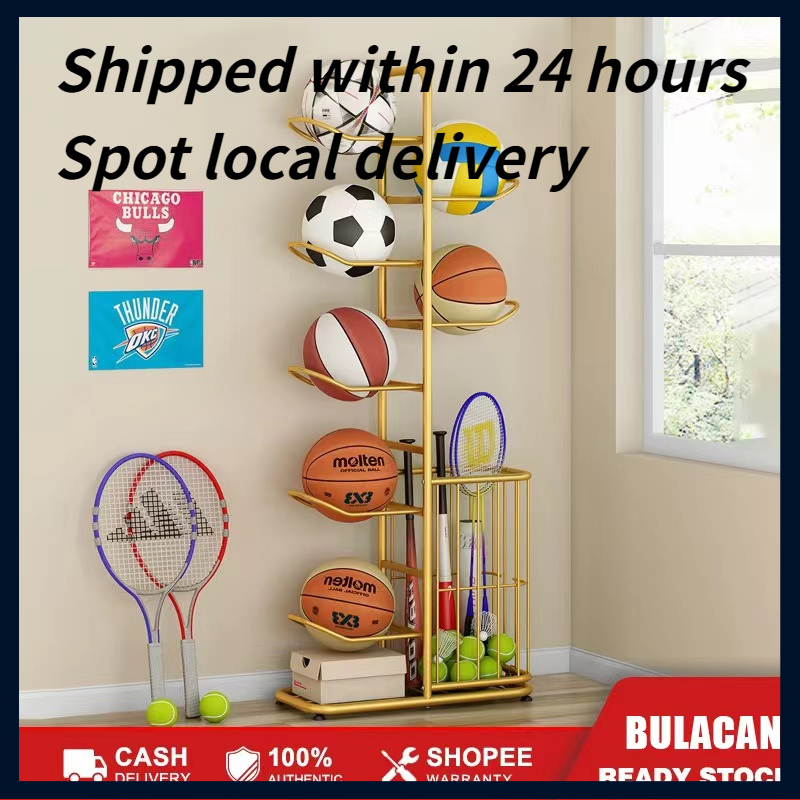 Magic Home Ball Storage Rack Kidslron Football Basketball ...