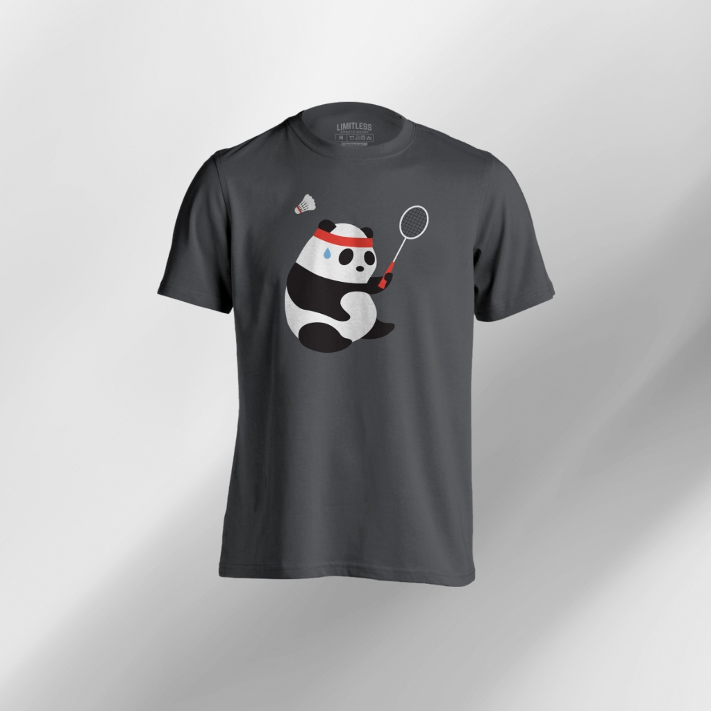 Noob Panda Badminton - Drifit T-Shirt Activewear for Sports Pickleball ...